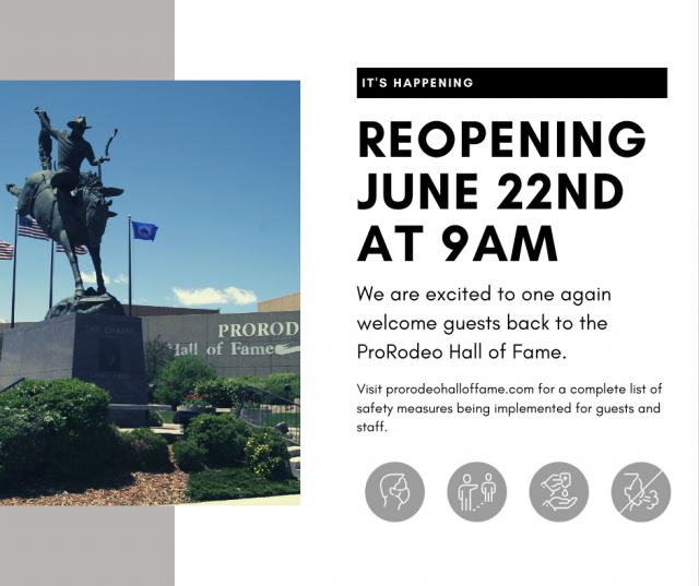 ProRodeo Hall of Fame reopening after 91 closure - ProRodeo Hall of ...